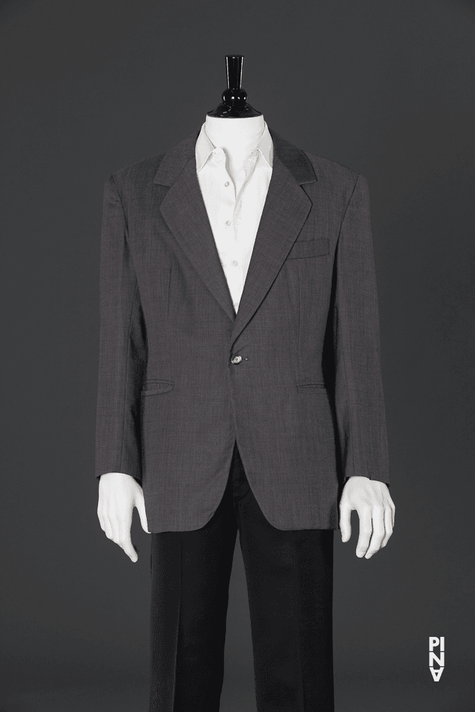 Suit jacket worn by Rainer Behr in “Palermo Palermo” by Pina Bausch ...